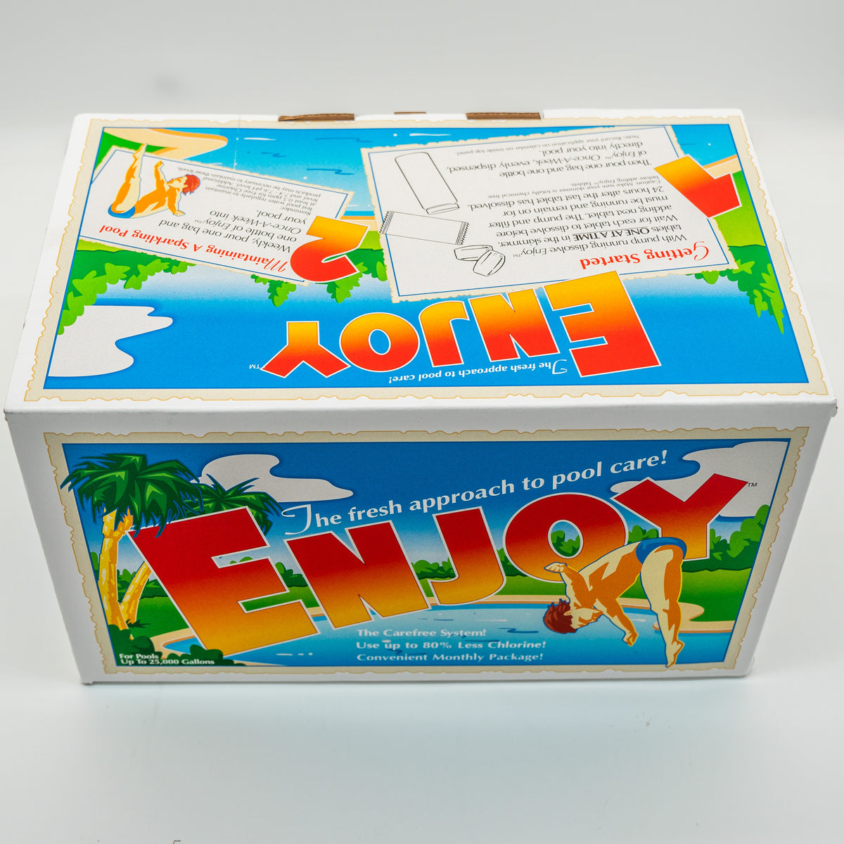 Enjoy Pool Care System, 25,000 Gallon Kit – Ideal Pool & Spa