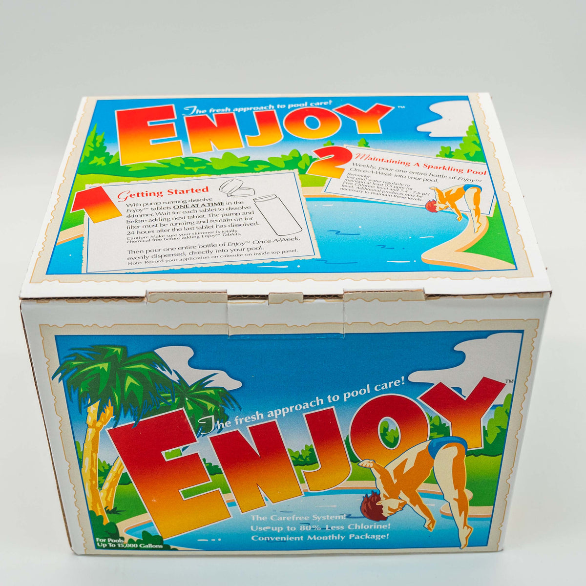 Enjoy Pool Care System, 15,000 Gallon Kit – Ideal Pool & Spa