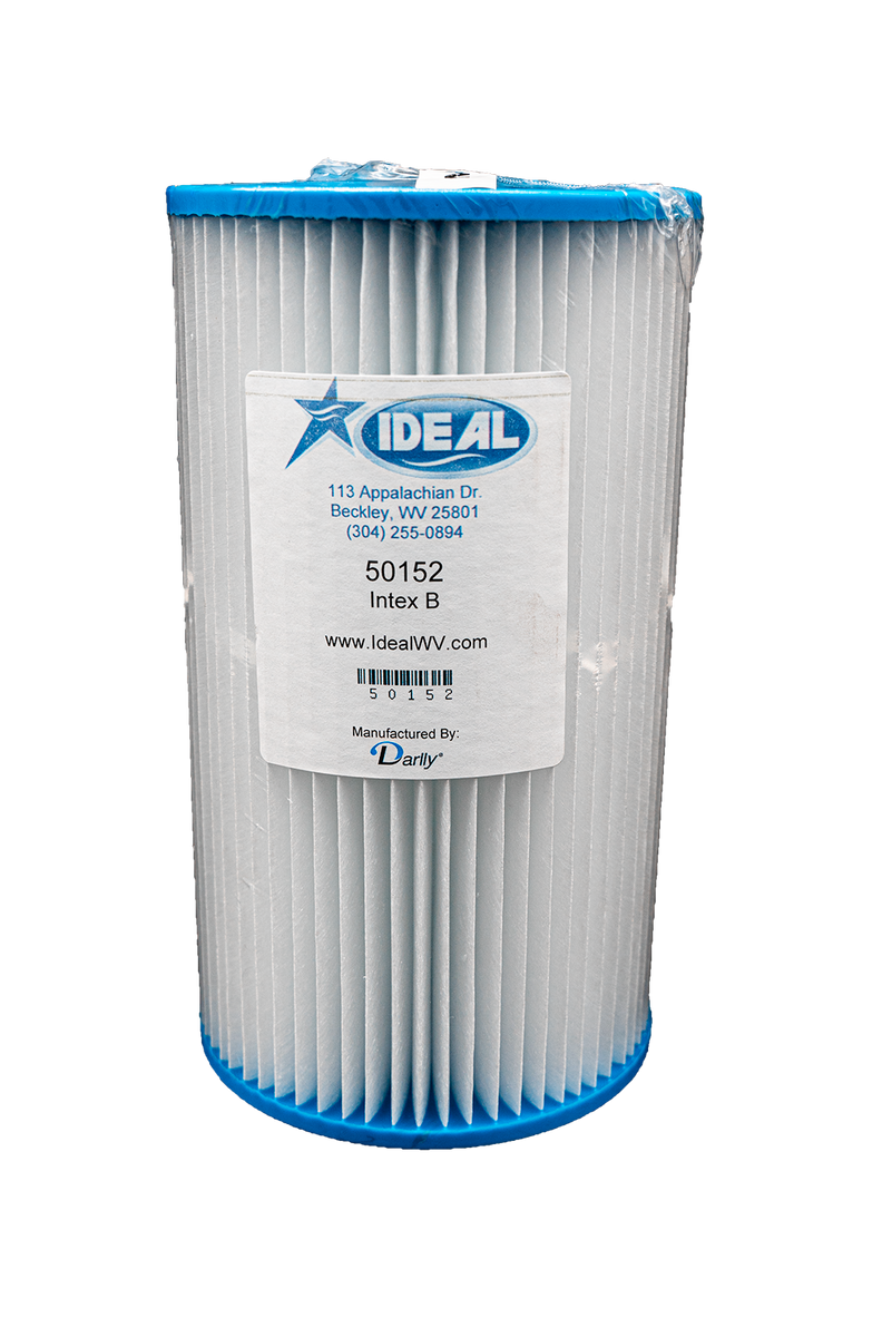 Pool Filter Cartridge, Intex, Size B, Premium Replacement – Ideal Pool ...